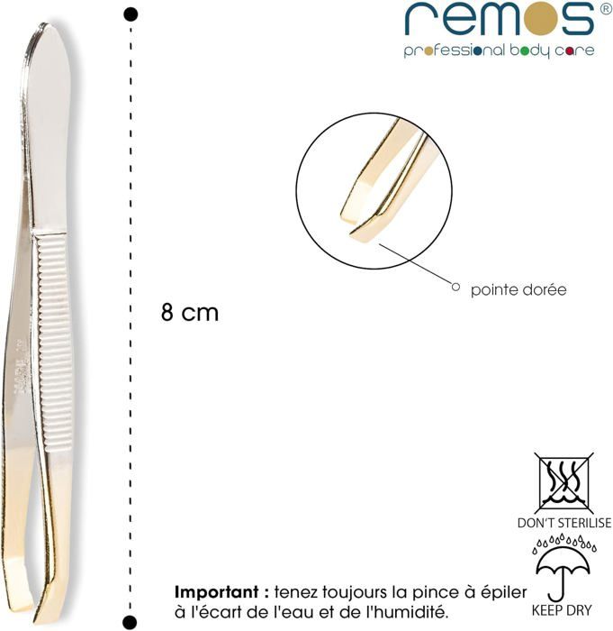 Pincette avec pointe coudée, droite & dorée 8 cm.[Z90] - Cdiscount Au ...