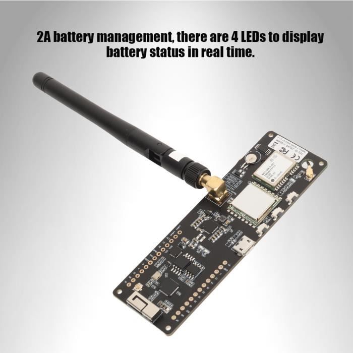 TMISHION module Bluetooth Pour TTGO T Beam ESP32 915 MHz NEO M8N GPS ... TMISHION module Bluetooth Pour TTGO T Beam ESP32 915 MHz NEO M8N GPS ...