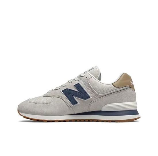 New Balance NB 574 Retro all-in-one fashion classic beige grey blue ...