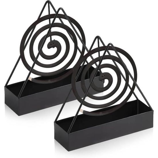 Support De Bobine De Moustique, Lot de 2 Support Spirale Anti Moustique ...
