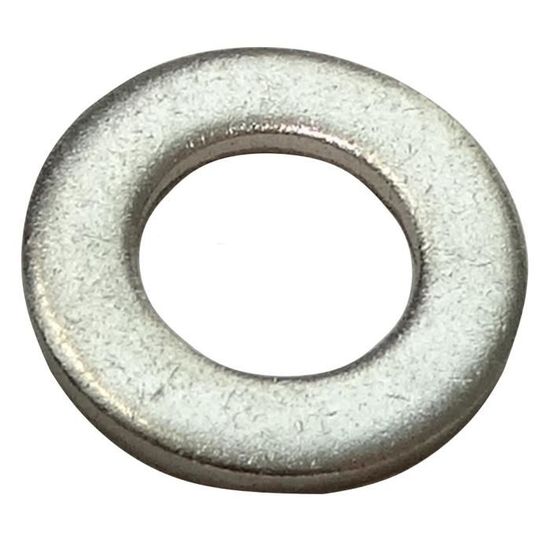 Aerzetix: C17687 100x rondelle plate M5 Ф10mm H1mm DIN125A acier inox ...