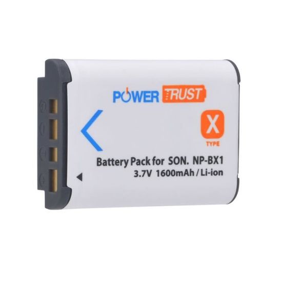 1 Battery-NP-BX1 NP BX1 Batterie pour Sony FDR-X3000R RX100 M7 M6 AS300 HX400 HX60 WX350 AS300V ...