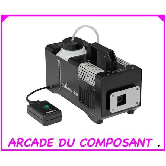 MACHINE A FUMEE - 600 W - CONTROLEUR FILAIRE - Cdiscount TV Son Photo