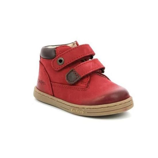 Bottines bébé Kickers tackeasy - rouge Rouge - Cdiscount Chaussures