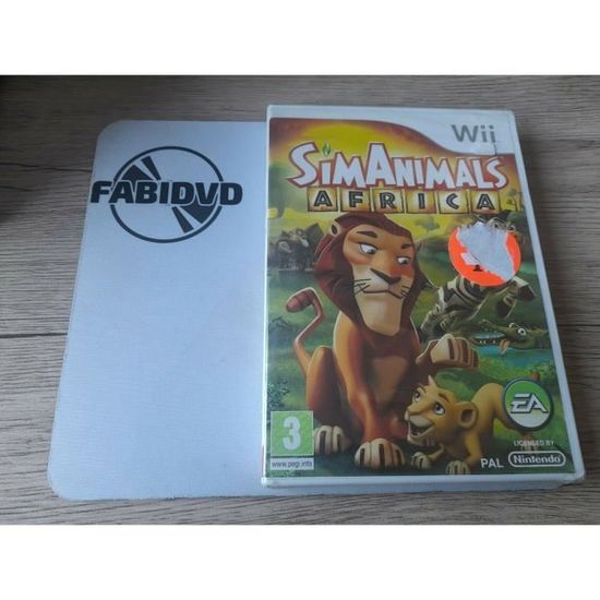 SIMANIMALS AFRICA JEU NINTENDO WII NEUF SOUS BLISTER - Cdiscount Jeux vidéo