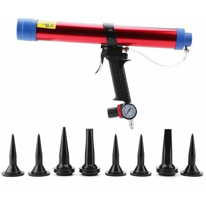 Pistolet à cartouche adaptable 1/4 300600 ml (colle, mastic, silicone ...