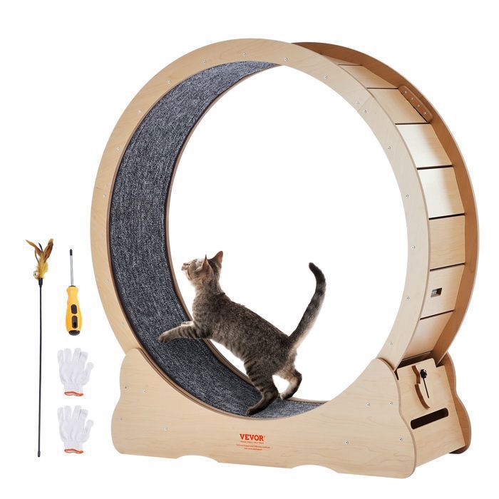 Roue d'Exercice pour Chat 1100 mm-VEVOR-Grande Roue de Course d ...
