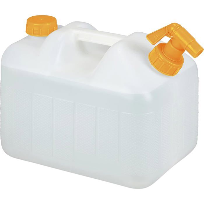 Bidon d’Eau avec Robinet, 10 litres, Plastique sans BPA, Couvercle ...