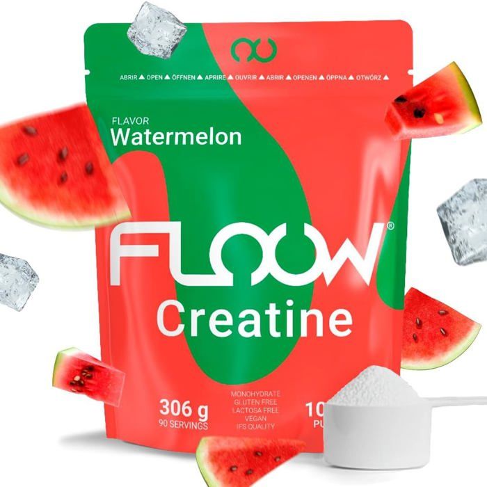 Creatine Monohydrate En Poudre Saveur Pastèque – 306 G (90 Doses ...