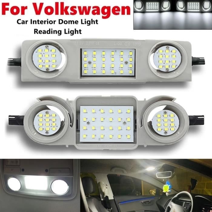 (Devant)Feux de toit intérieur de voiture LED, pour VW Golf Passat ...
