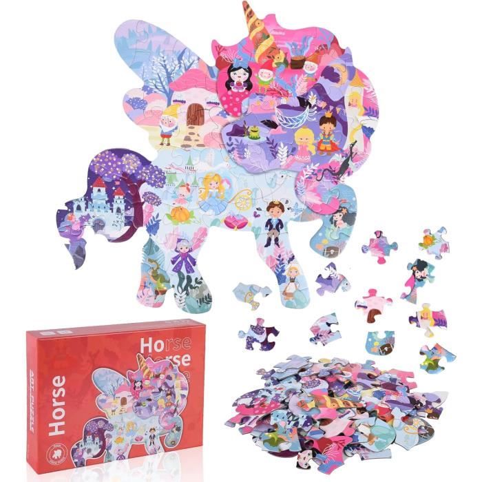 Puzzle Enfant - - 60 Pièces Puzzle Animaux Enfant - Jouet Éducatif ...