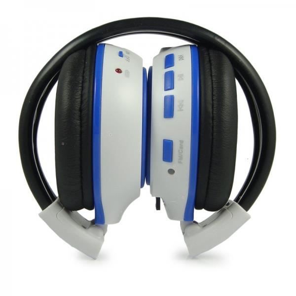 Casque Radio FM stéréo Musique Sport Lecteur MP3 sans fil Mirco SD / TF ...