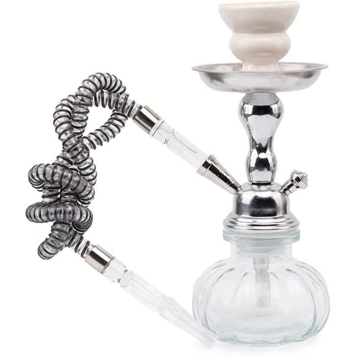 Chicha 11 Pouces Fait Main Chicha Verre D'eau Ensemble de Narguilé avec ...