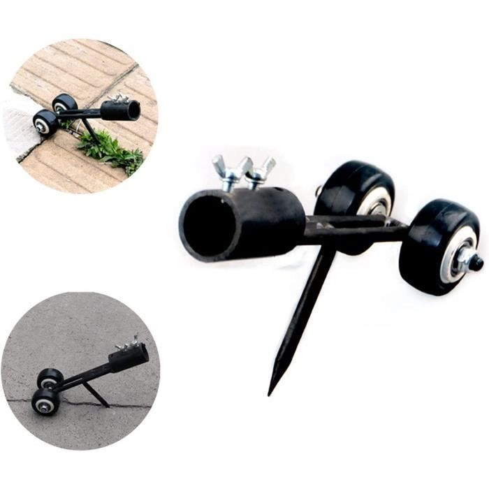 Outil de Désherbage Manuel, Outil de Désherbage de Terrasse avec Roues ...