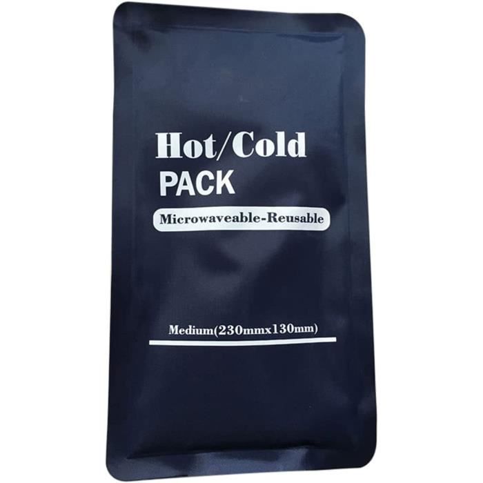 Compresse froide et chaude - Sac de rééducation en tissu - Sac de glace ...