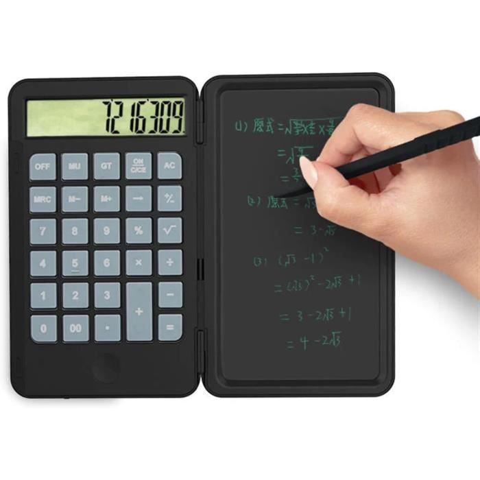 Calculatrice D'Écriture Manuscrite Pliante, Calculatrice De Bureau Avec ...
