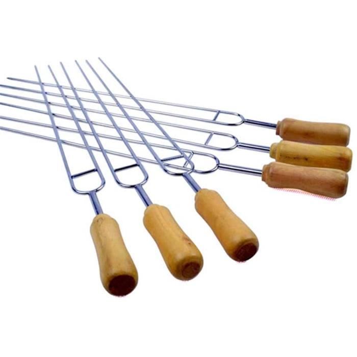 Fourchettes pour barbecue Sviqskr Fourchette à Barbecue 6 Packoutdoor ...