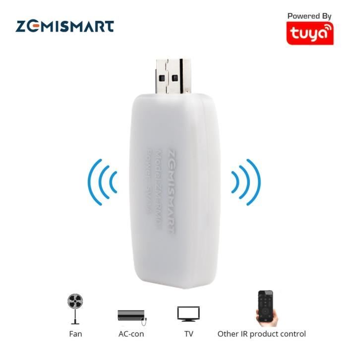 Interrupteur Télécommande Universelle Rf Ir Wifi Domotique