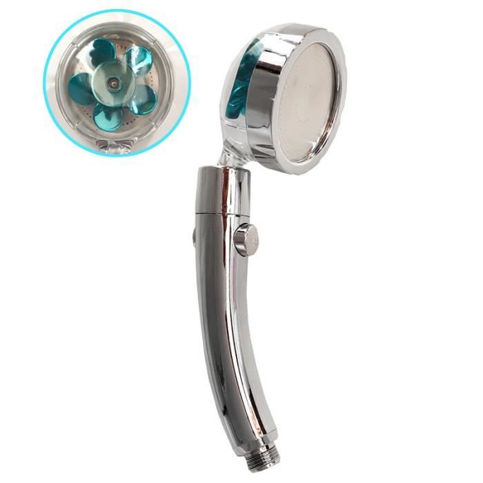 Pommeau De Douche Pomme De Douche à Hélice Rotative à 360 Degrés Avec