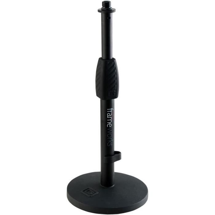 Frameworks - Gfw-Mic-0601 - Pied De Micro De Table Embase Ronde De 6 ...