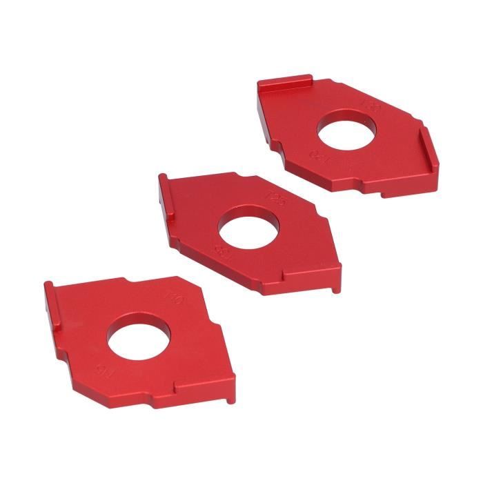 Cikonielf modèle de gabarit de rayon de coin 3 pièces modèles de ...