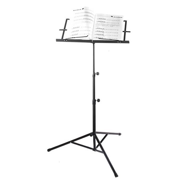 Pupitre À Partitions Pliable Pupitre De Partition Pliable, Noir, 70-140 ...
