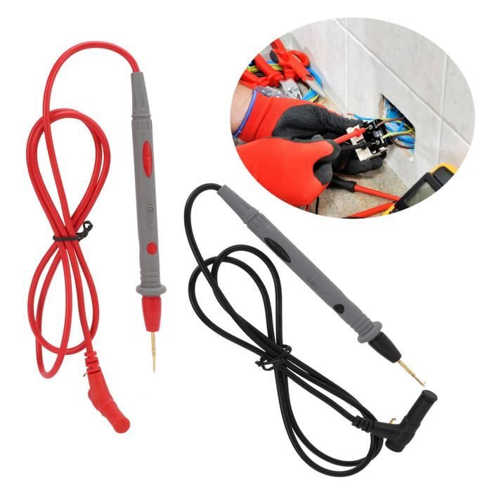 MOO Stylo De Test De Multimètre Numérique Test Line Pen Flexible 10A ...