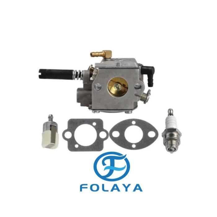 FOLAYA 59-HDA-79C Carburateur avec Filtre à Essence Bougie d’Allumage ...