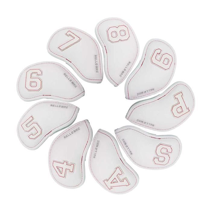 Golf Head Covers Driver Interchangeable Number Tag Hybrid Club ...