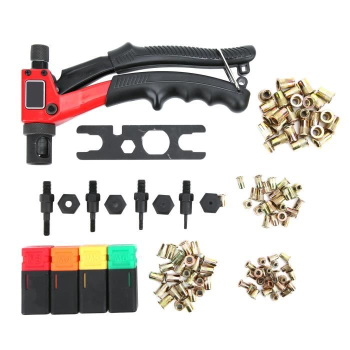 HURRISE outil de pose de rivets Kit de pistolet à écrou à rivet outil ...