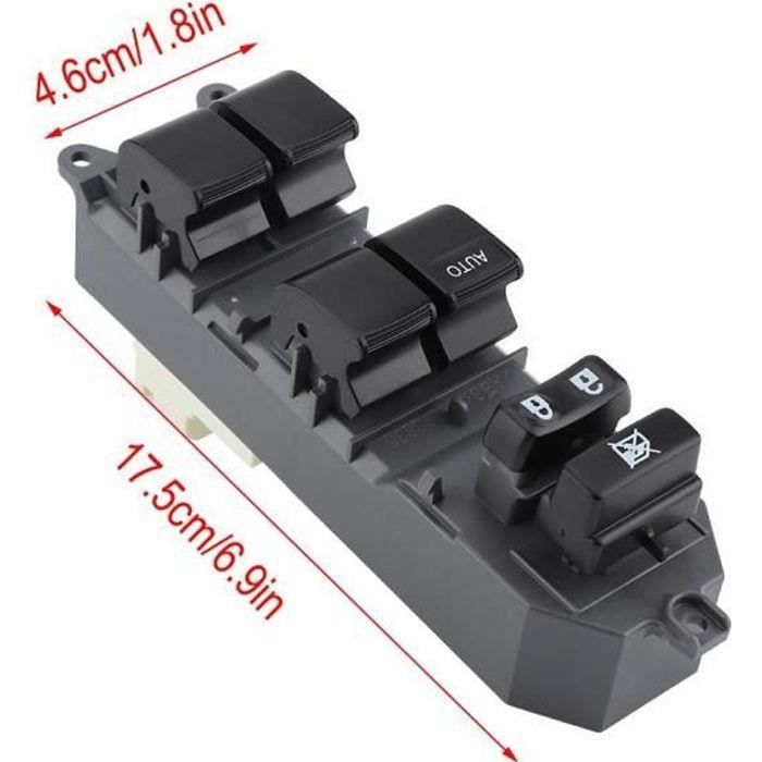 Compete-Interrupteur de lève-vitre électrique Bouton de commutation de commande de fenêtre ...