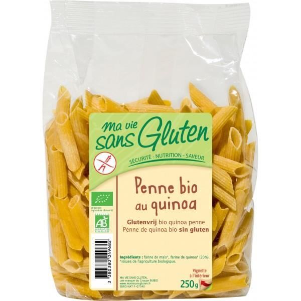 Pennes au Quinoa, 500g, Ma vie sans gluten - Cdiscount Au quotidien