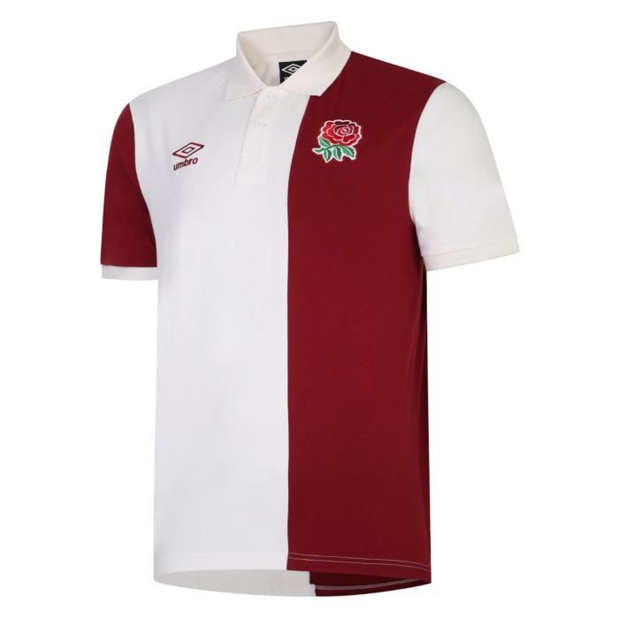 England Rugby - Polo CLASSIC - Blanc / rose foncé - Cdiscount Prêt-à-Porter