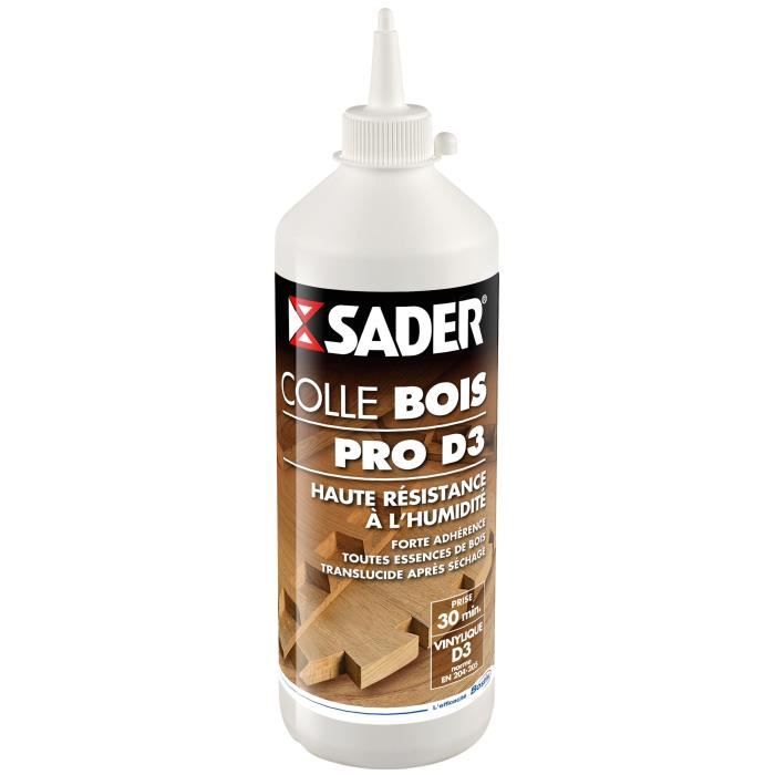 SADER Colle Bois Pro D3 - Biberon 750g - Cdiscount Bricolage