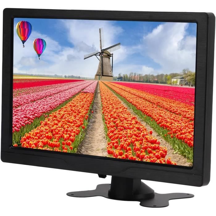 Moniteur 10,1 Pouces 1280 X 800, Mini Moniteur Interface Multimédia Hd Et Entrées Vga, Écran De ...