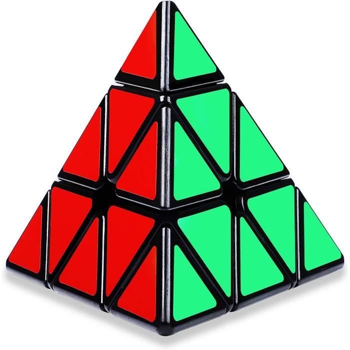 Coolzon Pyramide Cube Pyraminx Triangle Magic Cube, Cube Magique 3x3 ...