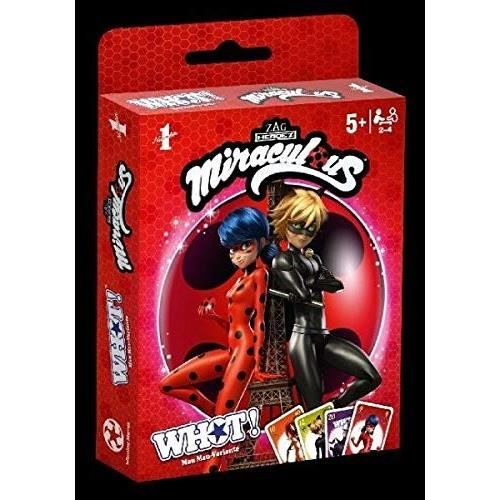 Jeu de Cartes Miraculous Ladybug - WINNING MOVES - WHOT - Rouge ...