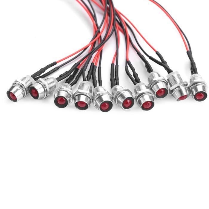 ZJCHAO diode lumineuse 10 ampoules à diode électroluminescente LED ...