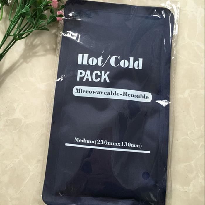 Compresse froide et chaude - Sac de rééducation en tissu - Sac de glace ...
