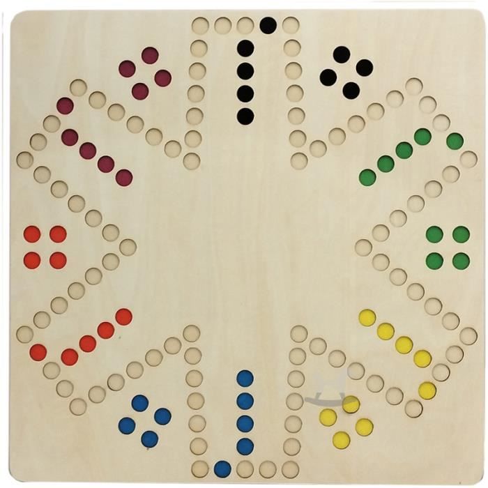 Jeu de Toc réversible 4 et 6 joueurs - Jeux de société - Jeux pour la ...