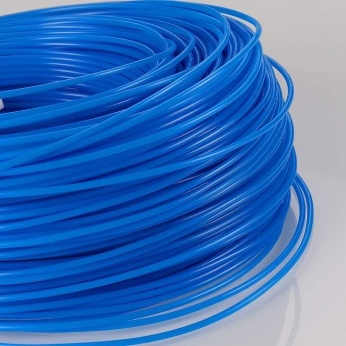 Zocipro Bobine de Fil Rond en Nylon pour Coupe-Bordure débroussailleuse Diamètre 1,6 mm Longueur ...