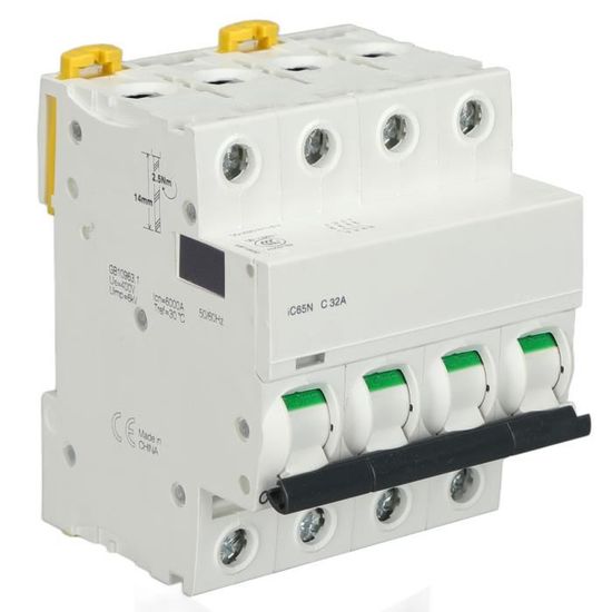 Disjoncteur - OMABETA - MCB 4P - 32A - AC 400V - Protection sécurisée ...