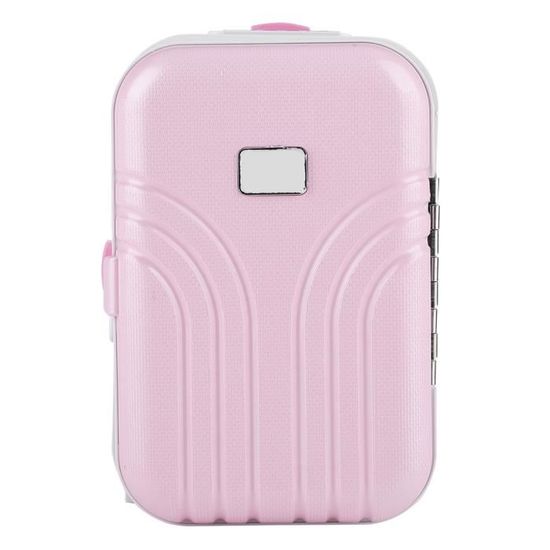 Fille mignonne rose modèle de valise Mini boîte à musique boîte à ...