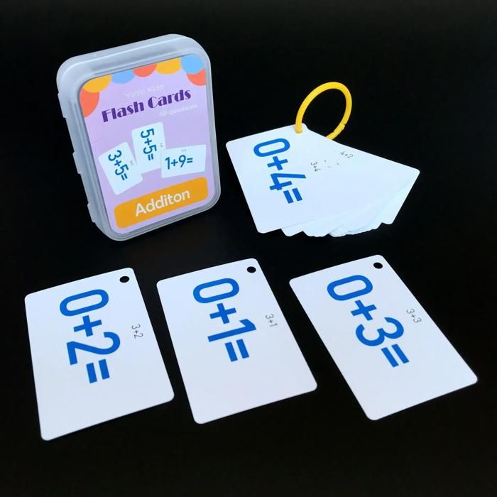 Cartes Flash Maths pour Enfants,Jouet Arithmétique Montessori,Addition ...