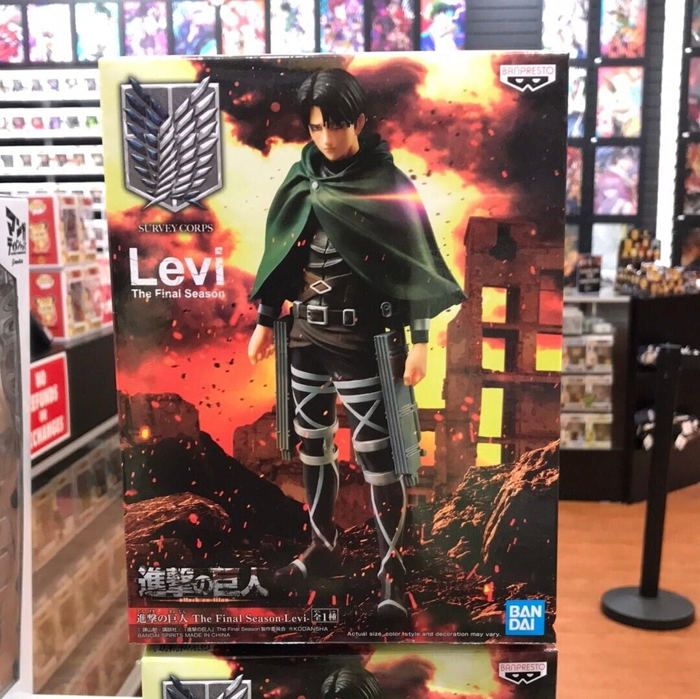 Figurine -YIBUJIAZU-Attack On Titan - Levi Ackerman Figurine d'anime ...
