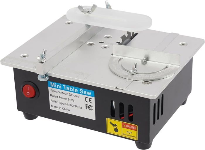 Mini scie circulaire de table - 96 W - Multifonction - Bloc d ...