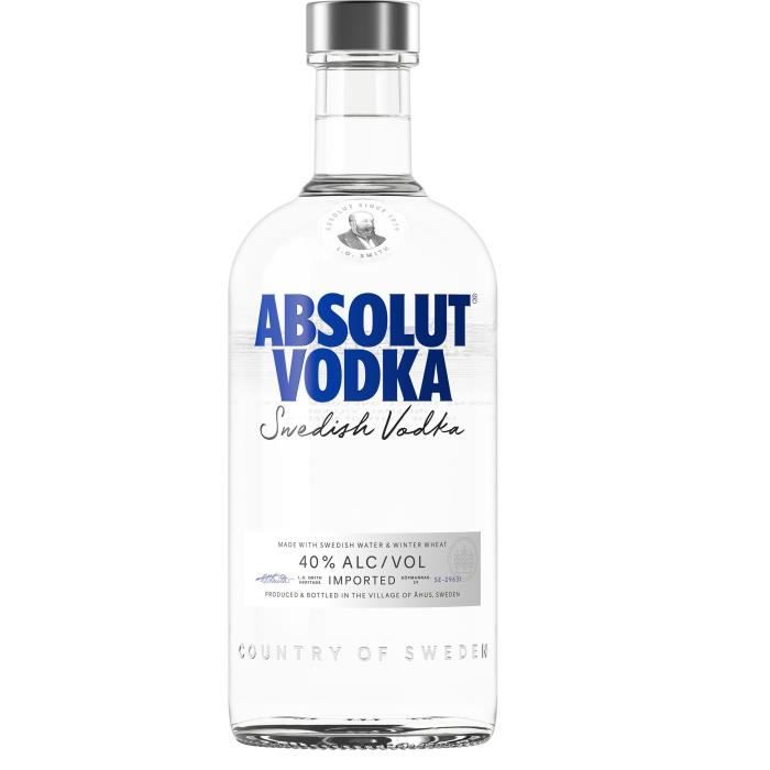 Vodka Absolut - La Cave Cdiscount
