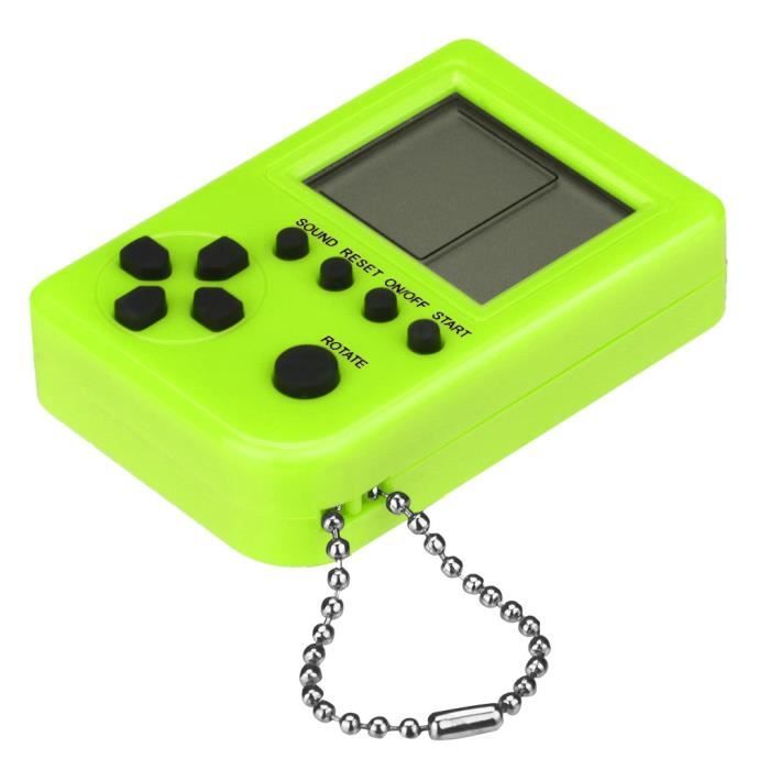 Mini Retro Tetris Console de jeux étudiants Pendentif Machines de ...