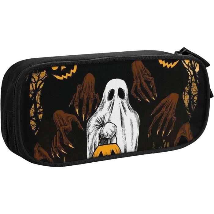 Trousse À Crayons Halloween Art Fantôme Grande Capacité Pour Homme Et ...
