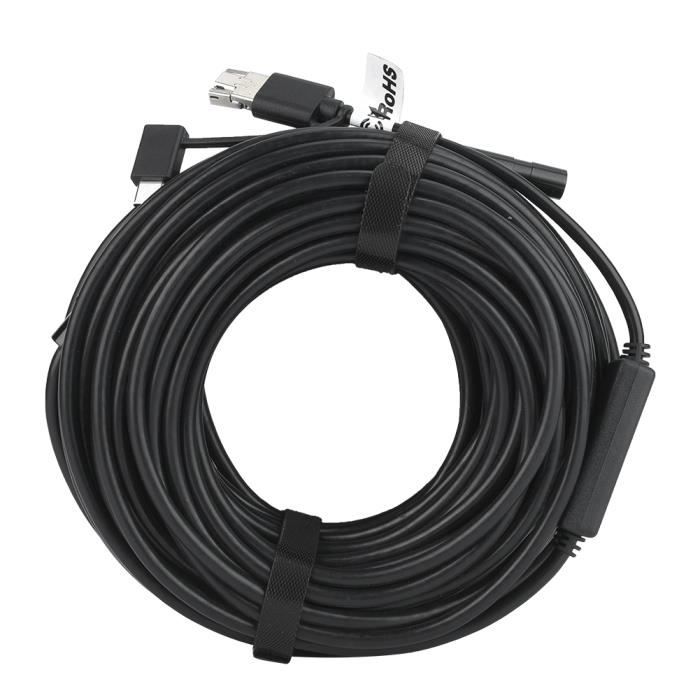 Caméra Endoscope - USB - 20m - IP67 - 8.5mm - 1600x1200 Pixels ...